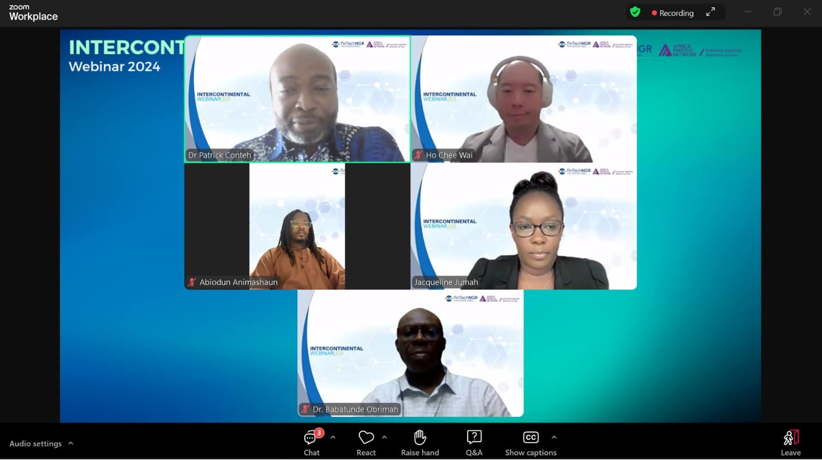 FintechNGR & Africa Fintech Network Host Webinar on Cross-Border ...